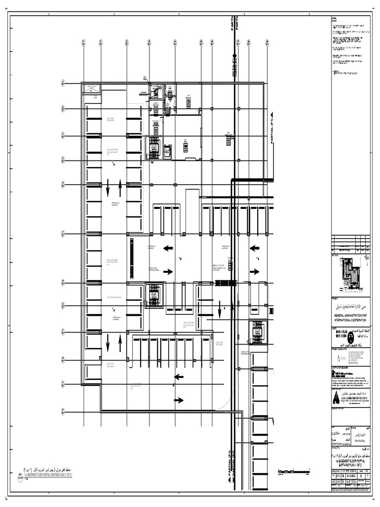 1St Basement Floor Partial Earthing Plan (1 of 2) : B01 B01 B01 B01 B01 B01 B01 B01 B01 B01 ...