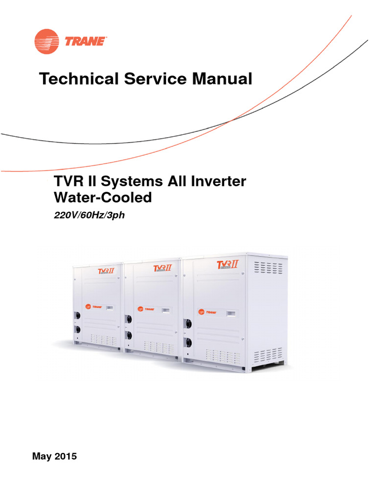 TVR II All Inverter - Water-Cooled - 220V-60Hz-3ph - Technical Service ...