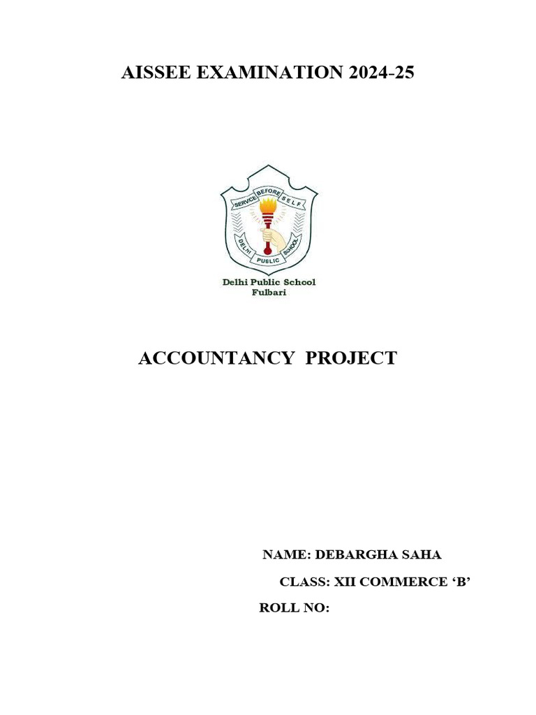 Accounts Cover | PDF
