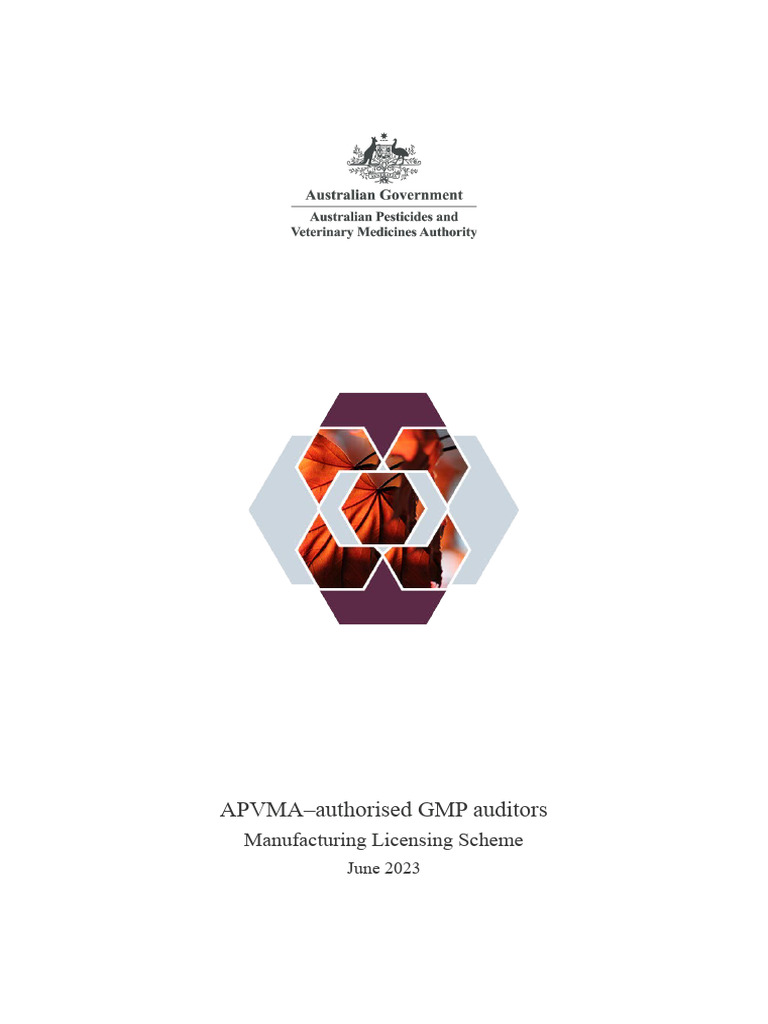 June 2023 APVMA Authorised GMP Auditors | PDF | Creative Commons ...