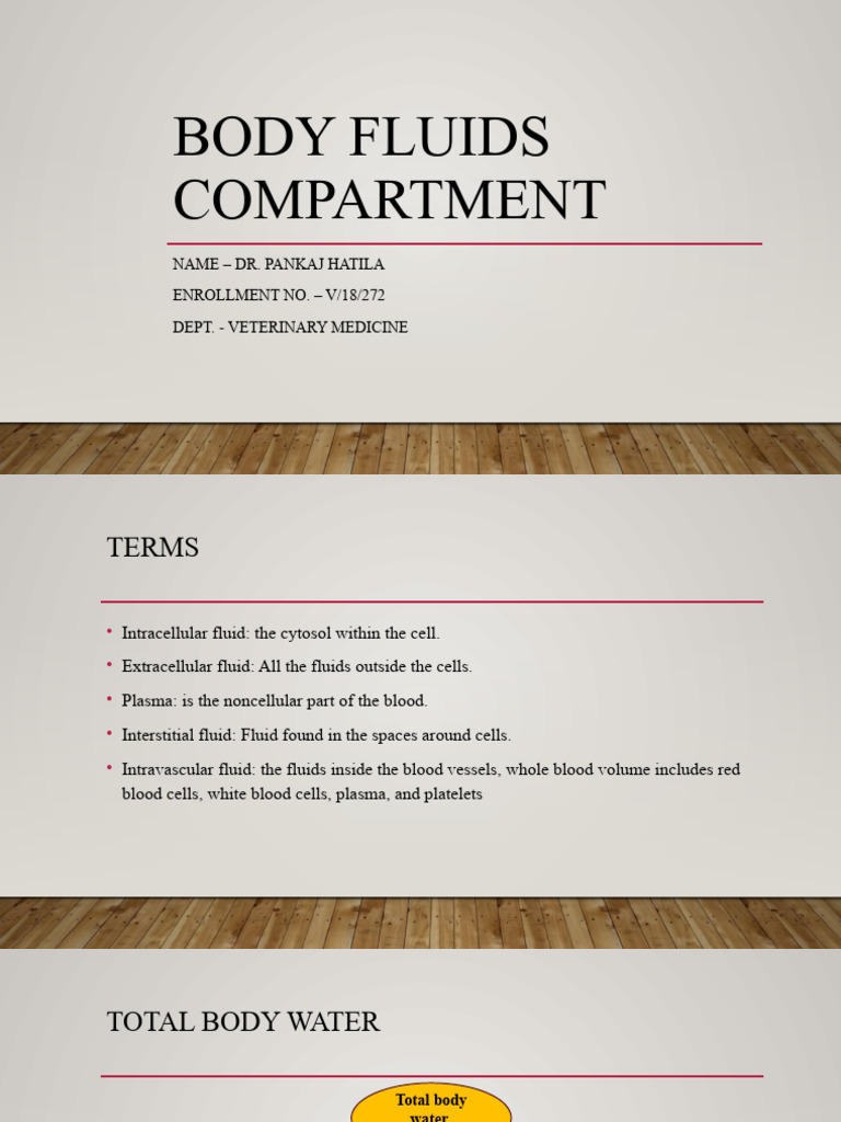 Understanding Body Fluids in Veterinary Medicine | PDF | Histology ...