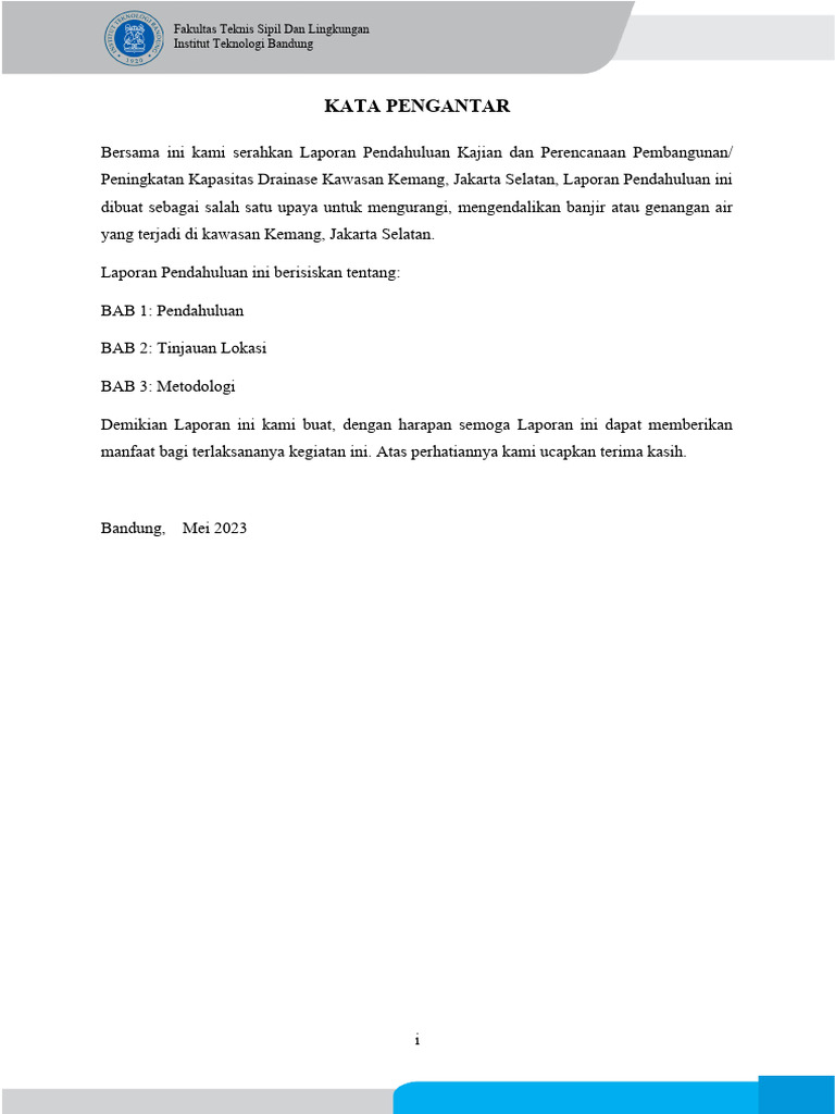 Daftar Isi, Tabel, Gambar | PDF