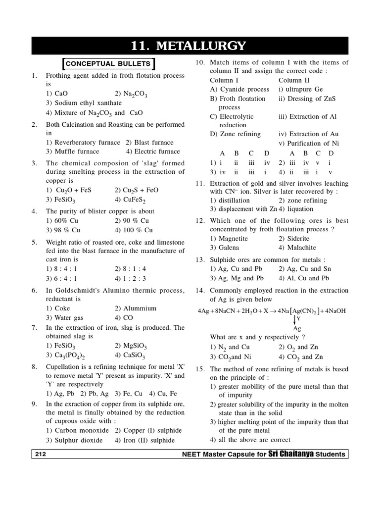 Metallurgy % | PDF | Iron | Ore
