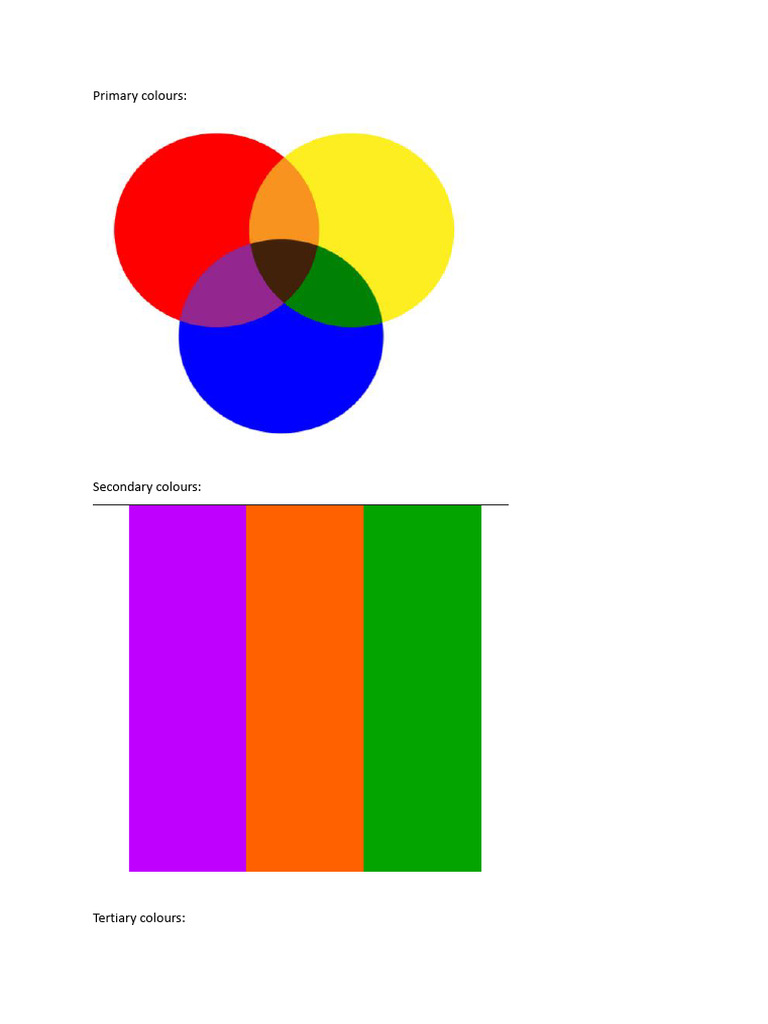 Primary Colours | PDF