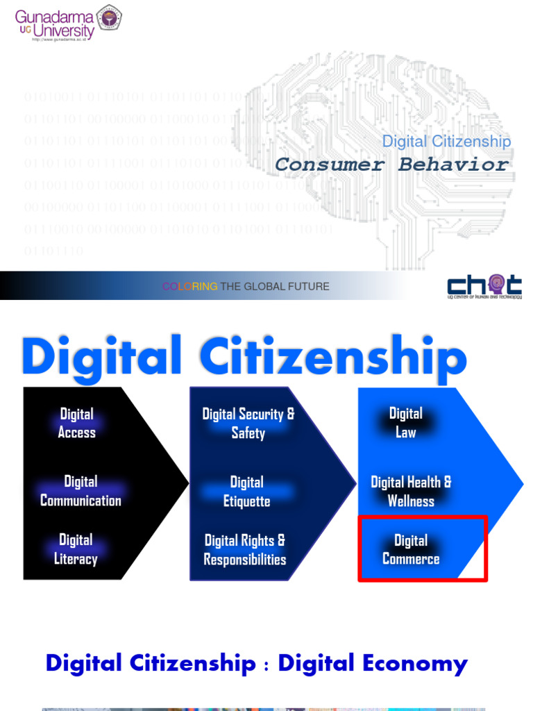 Understanding Digital Citizenship & Economy | PDF | Behavior | Consumer ...