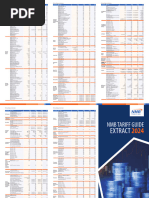 NMB Tariff Guide-2025 | PDF | Transaction Account | Credit Card