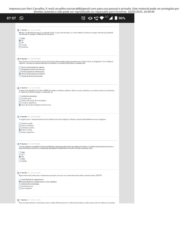 Documento Privado de Mari Carvalho | PDF