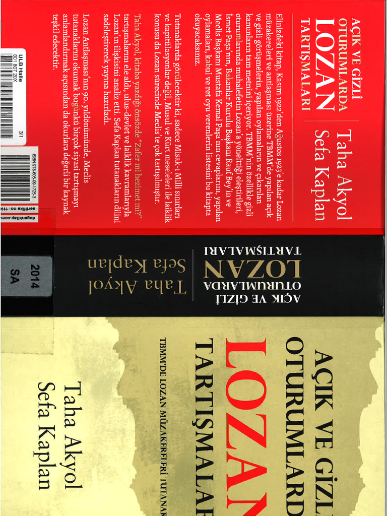 Akyol-Lozan Tartismalari | PDF