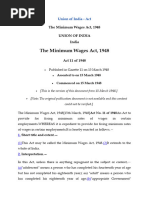Mathadi Act 2023 | PDF