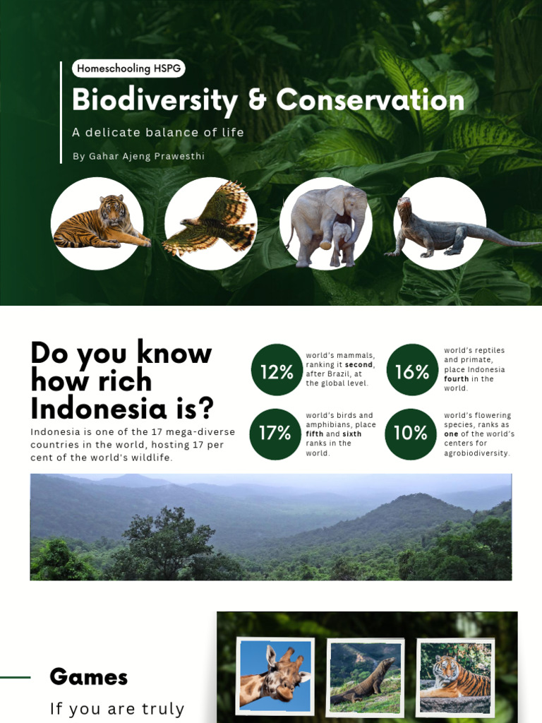 Biodiversity and Conservation For A-Level (Cambridge Curriculum) | PDF ...