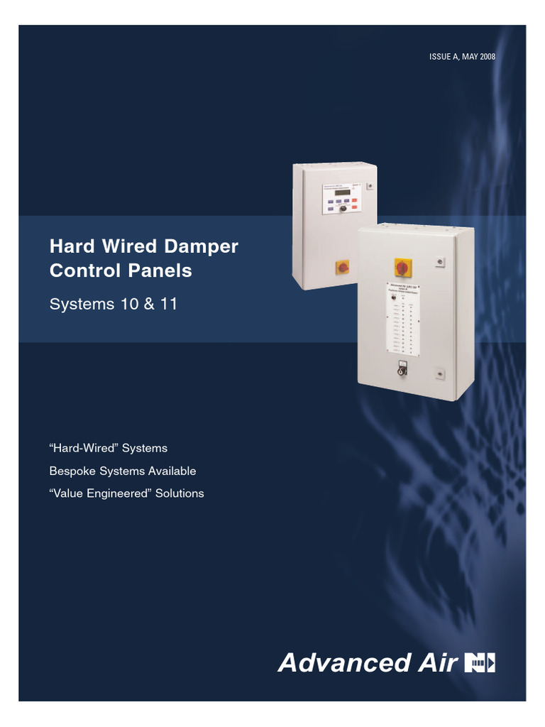 Hard Wired Control Panels May 2022 | PDF | Mains Electricity | Duct (Flow)