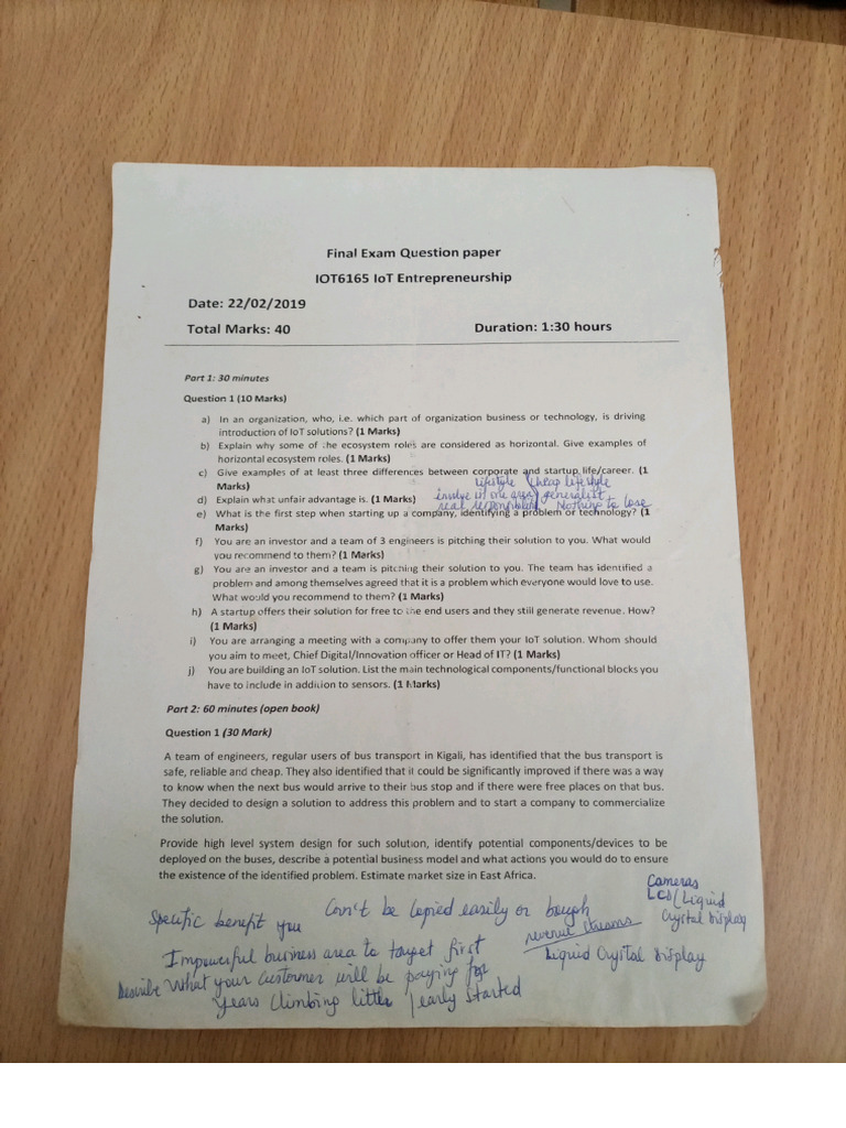 Exam Papers | PDF