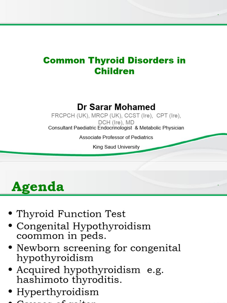Thyroid Diseases | Download Free PDF | Hypothyroidism | Thyroid