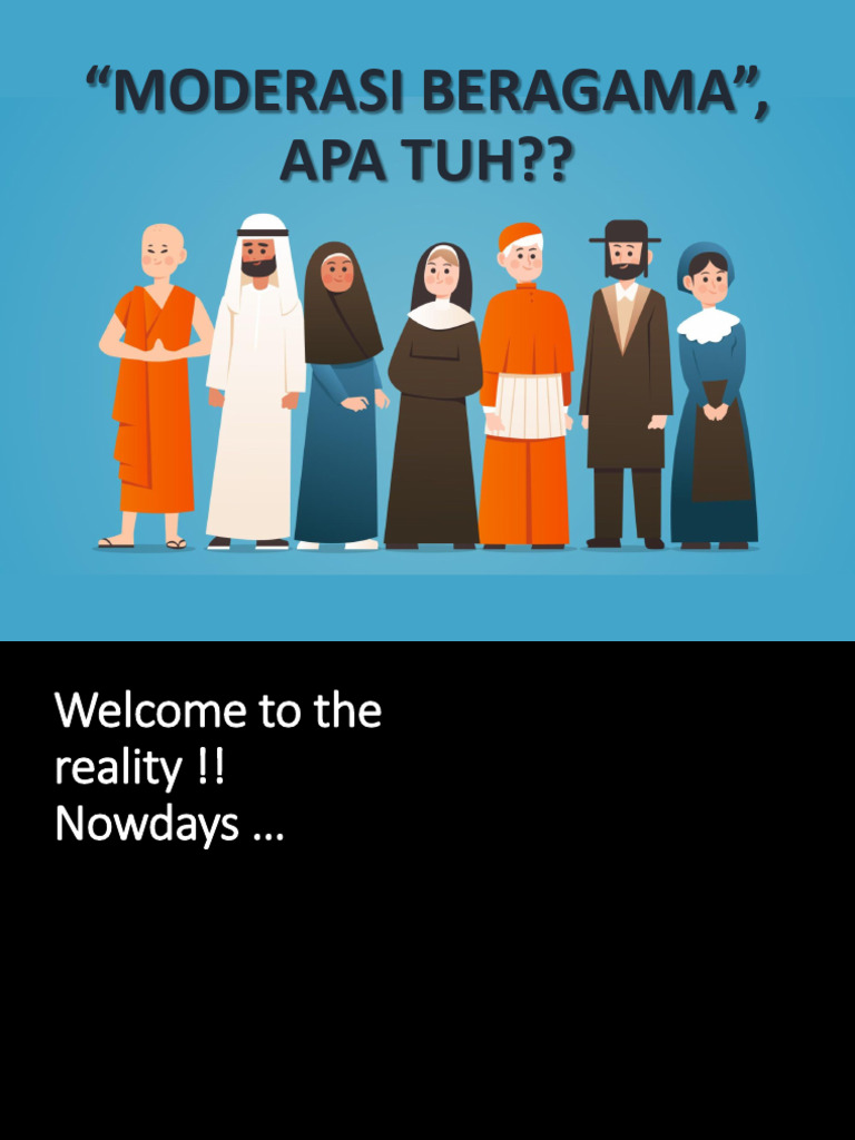 Karakteristik Muslim Moderat dan Pluralisme | PDF