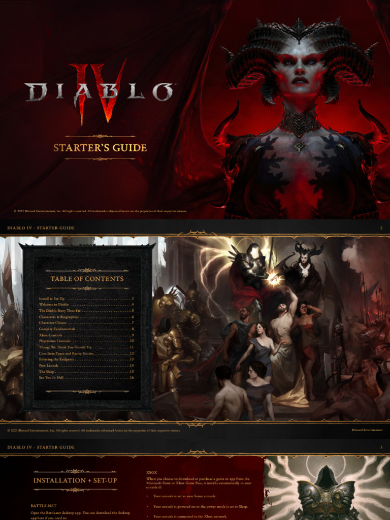 Diablo 4 Starter Guide (1) | Download Free PDF | Video Game Design | Gaming