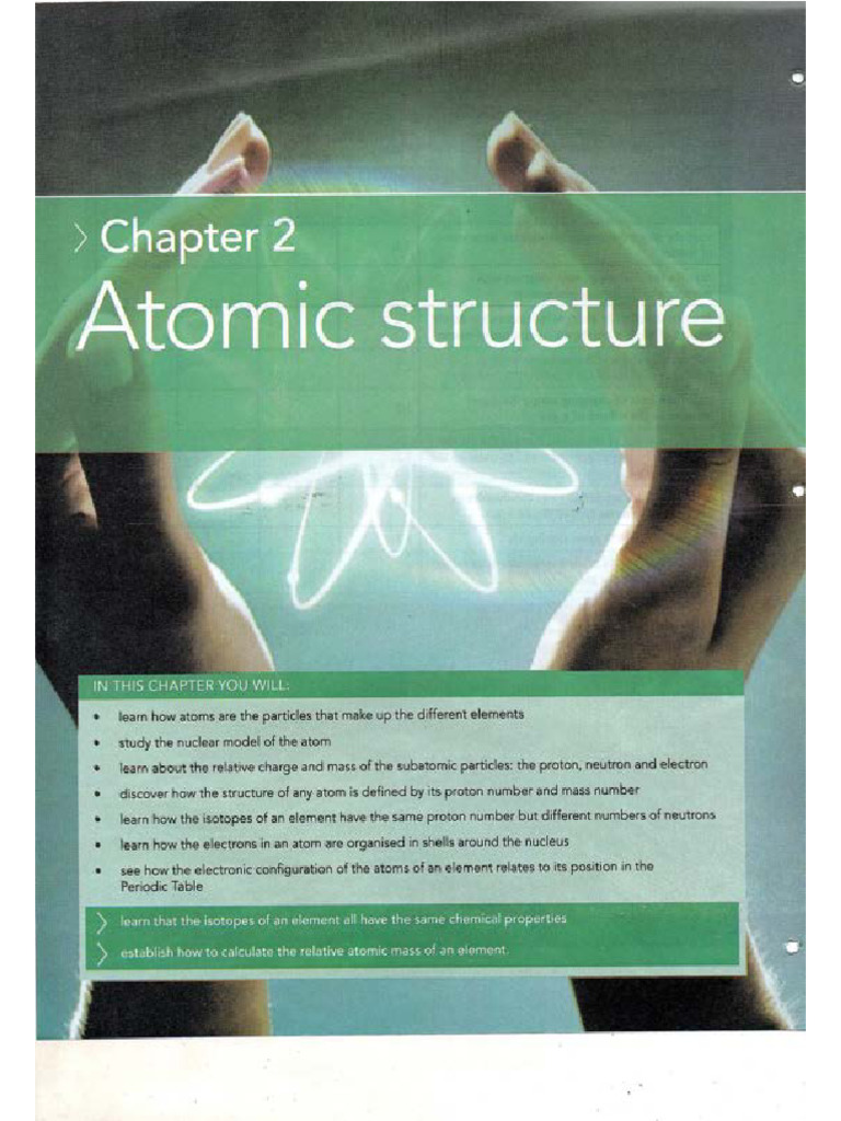 Chapter 2 Chemistry | PDF