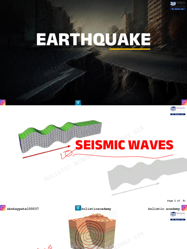 lec 2 seismic engg (1) | PDF | Seismology | Waves