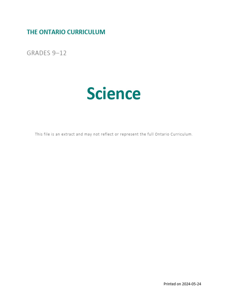 Science | PDF | Science, Technology, Engineering, And Mathematics | Science