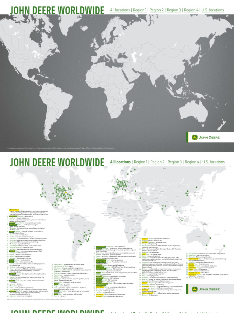 JD World Locations | PDF