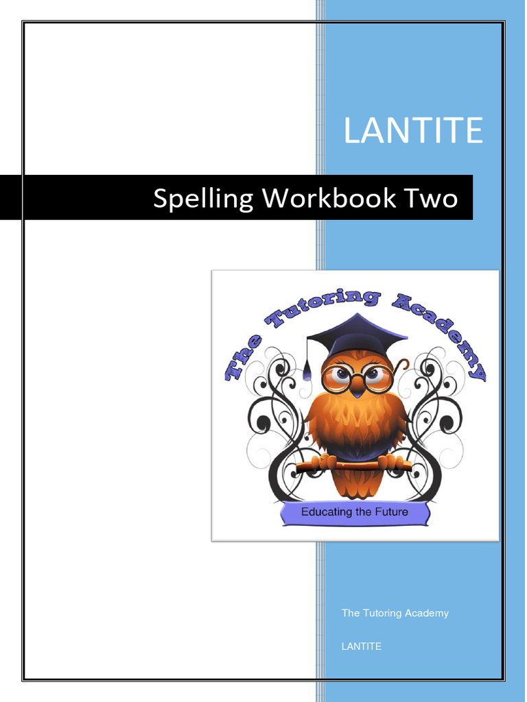 Spelling Workbook Two | PDF