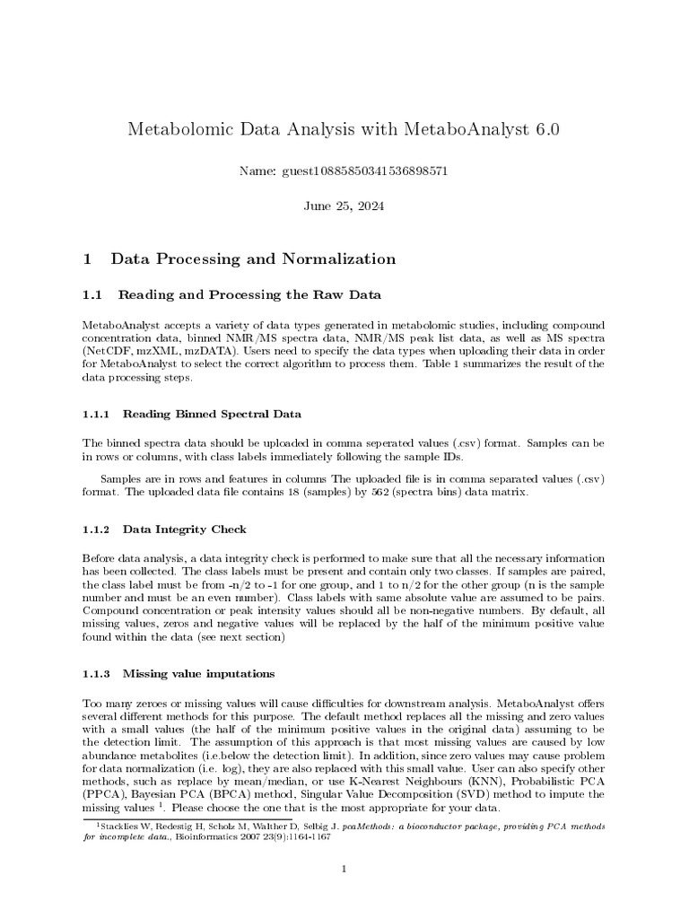 Analysis Report | PDF | Comma Separated Values | Principal Component Analysis