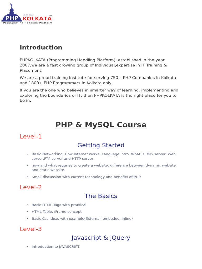 PHP Mysql Laravel | PDF | Php | Websites PHP Mysql Laravel | PDF | Php | Websites