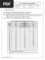 Technical Data Sheet - uPVC Pipe CLASS - 4 | PDF | Polyvinyl Chloride ...