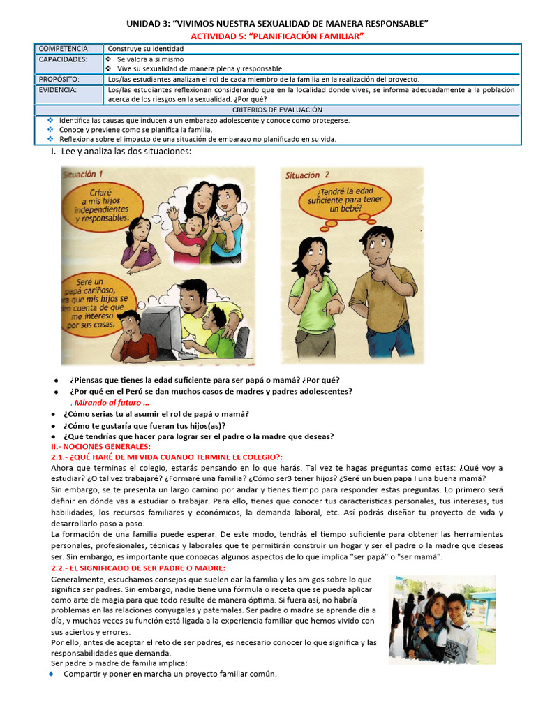 4° DPCC - ACTV.05-II - BIM - Estud. | PDF | Familia