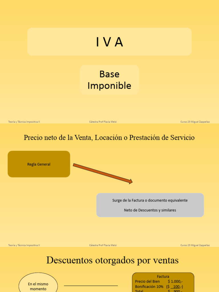 Base Imponible y Liquidación de IVA | PDF | Impuesto al valor agregado | Factura