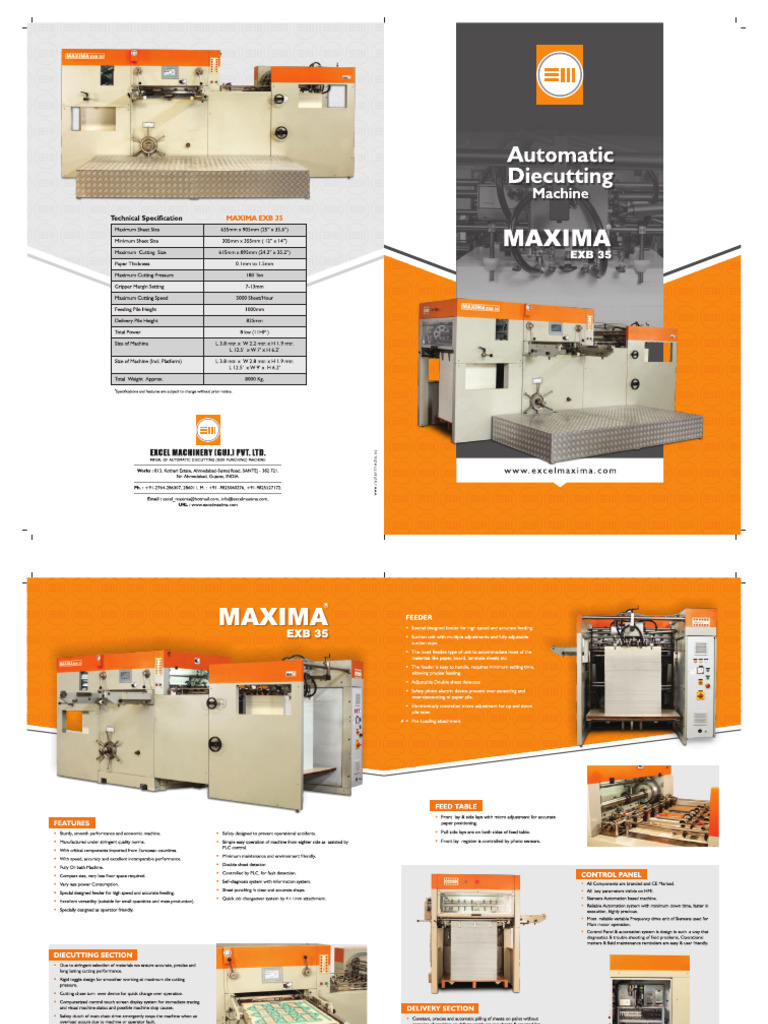 Maxima Exb 35 | PDF