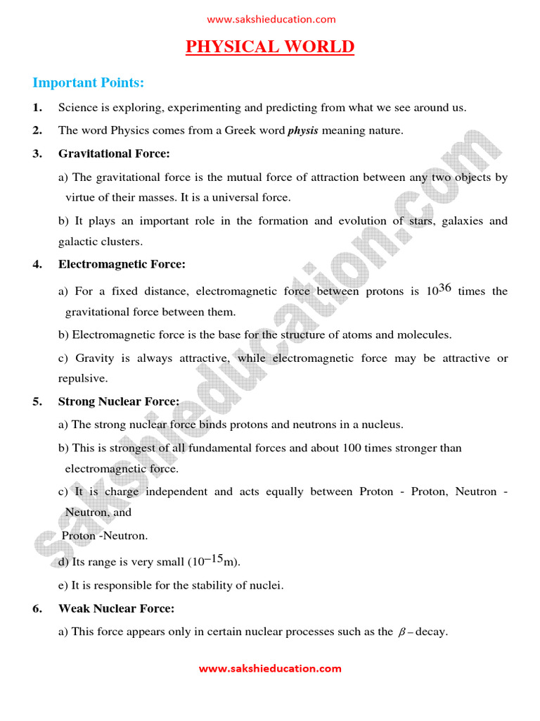 Physics Notes Pdf Observational Error Significant Figures