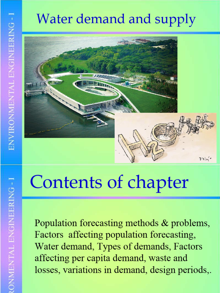 Water Demand and Supply | PDF | Water | Demand
