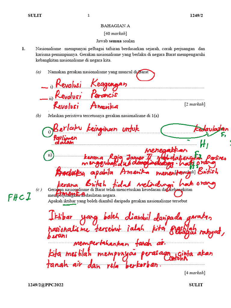 2022 K2 Soalan Johor (Trial Kluang) | PDF