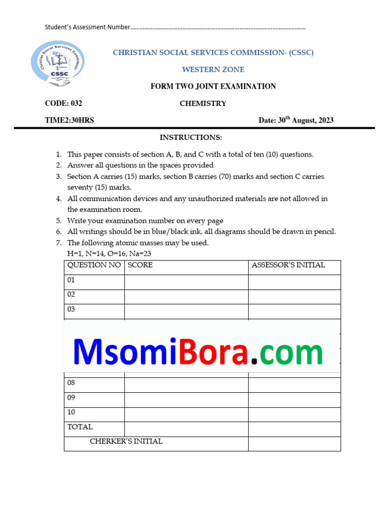 Chemistry f2-23 CSSC | PDF | Chemical Elements | Molecules