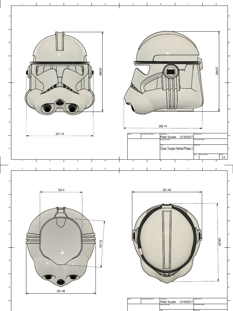 Clone Trooper Helmet Phase 2 v0 | PDF