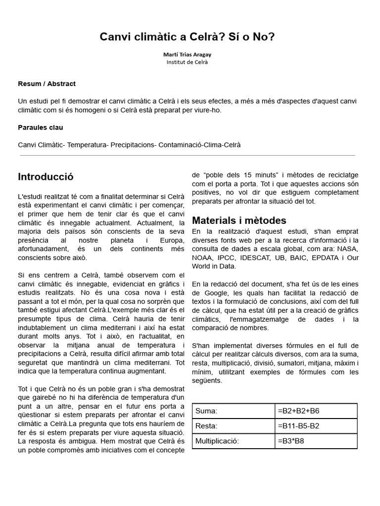 Aricle Cientific Celrà | PDF