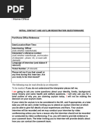 Asylum Declaration Writing Guide: WWW - Uscis.gov | PDF | Asylum Seeker ...