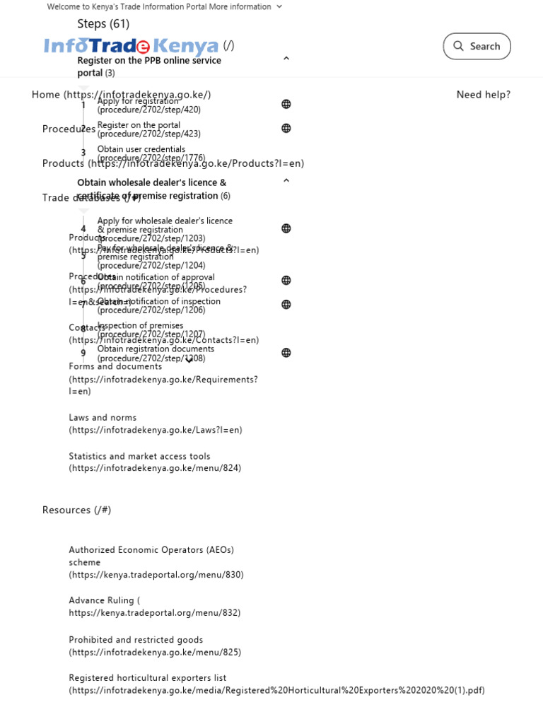 Info Trade Kenya | PDF | Customs | Economies