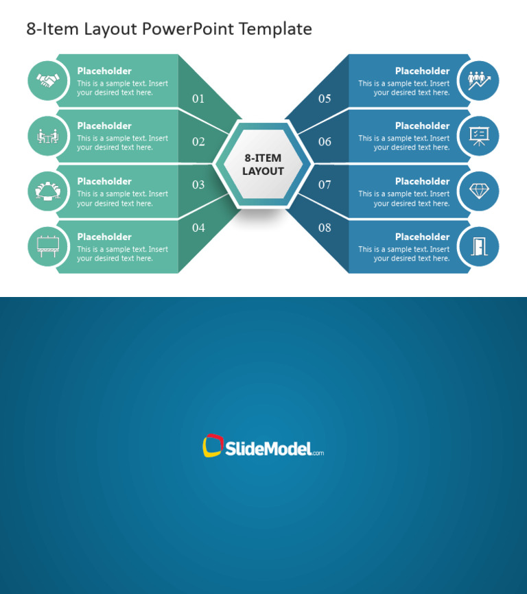 01 8 Item Layout Powerpoint Template 16x9 1 | PDF