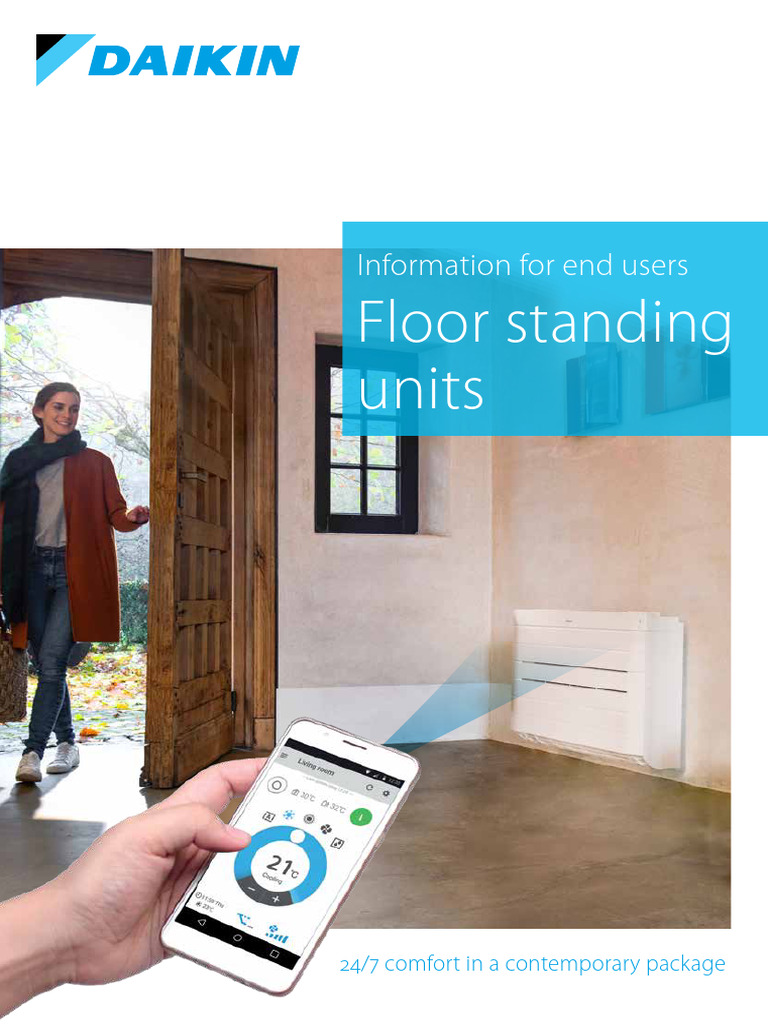 Daikin Pardoseala FVXM F RXM M | PDF | Air Conditioning | Heat Pump