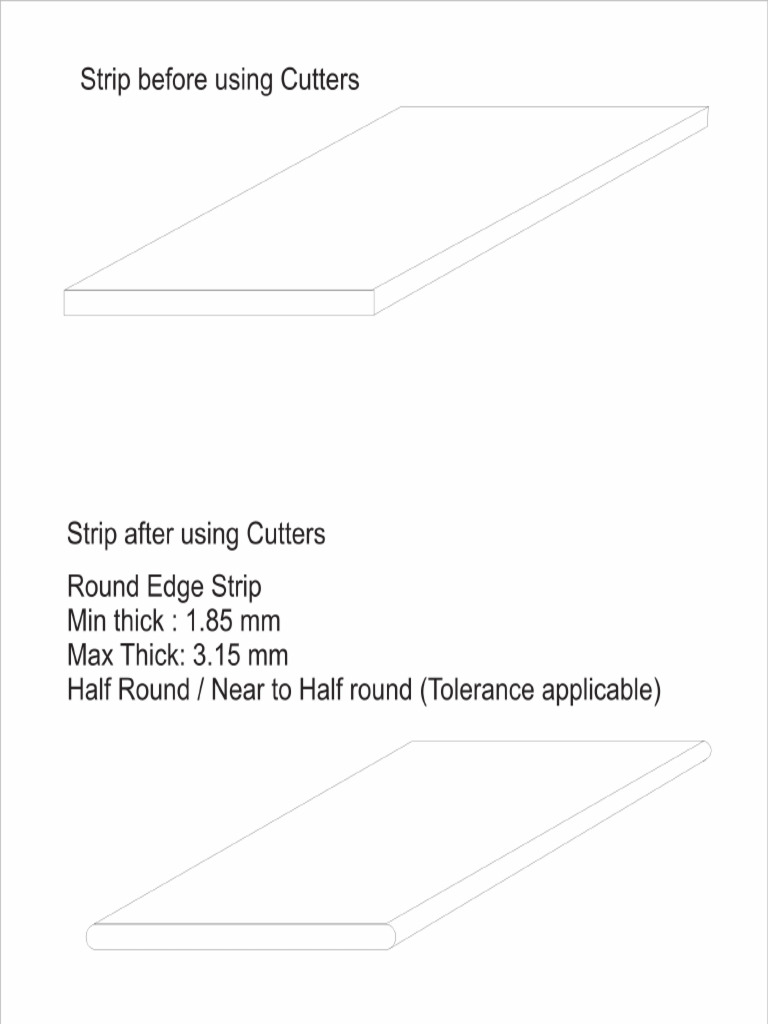 Round Edge Strip | PDF