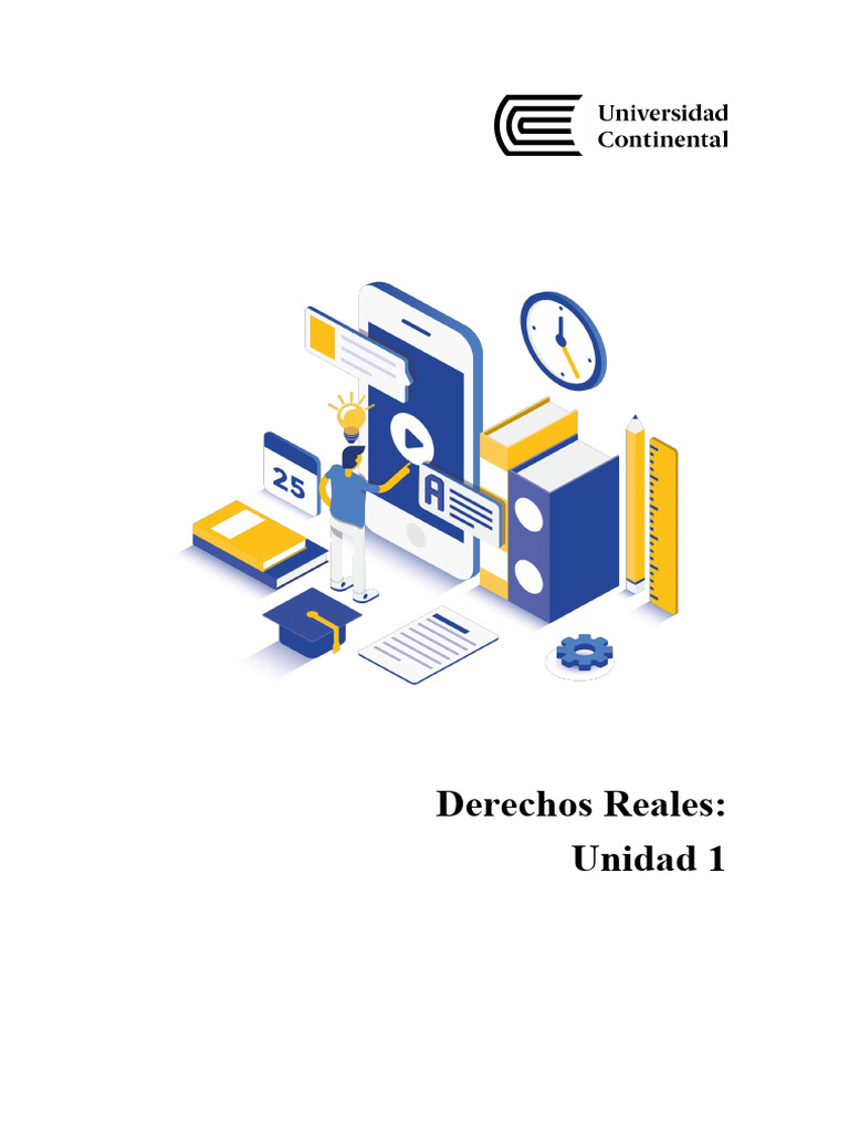 GUIA - U1 - Derechos Reales | PDF | Propiedad | Aprendizaje
