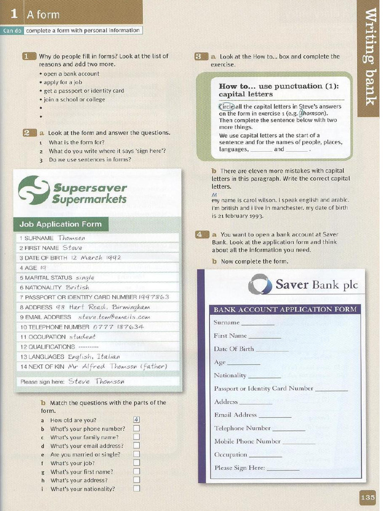 GuideBook) Elementary - Materials - Writing | PDF