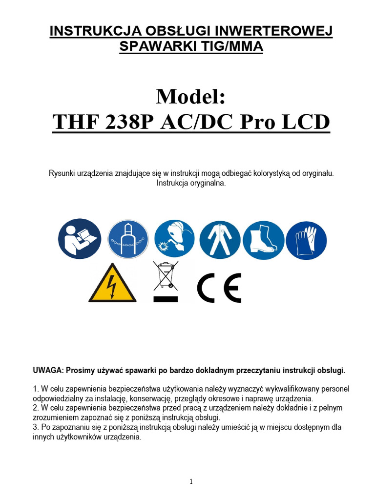 Manual-THF 238 LCD | PDF