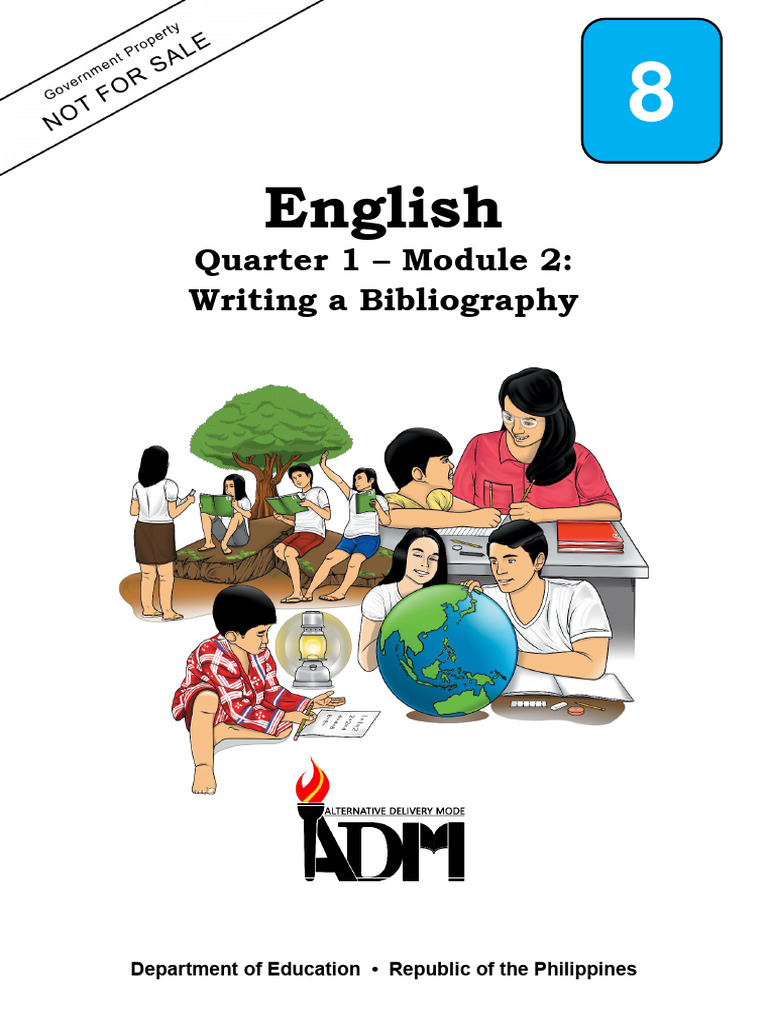 English8 q1 Mod3 Writing Bibliography Guinumtad Liccod Bgo v1 | PDF | Plagiarism | Apa Style