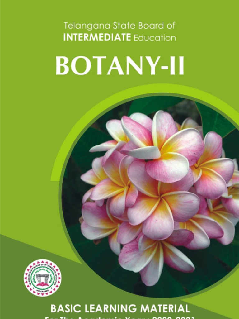 Telangana Board Class 12 Botany TextbookEM | PDF | Cellular Respiration ...