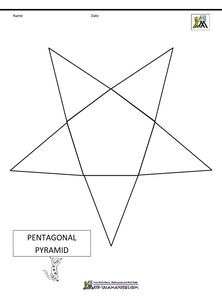 Pentagonal Pyramid Net | PDF