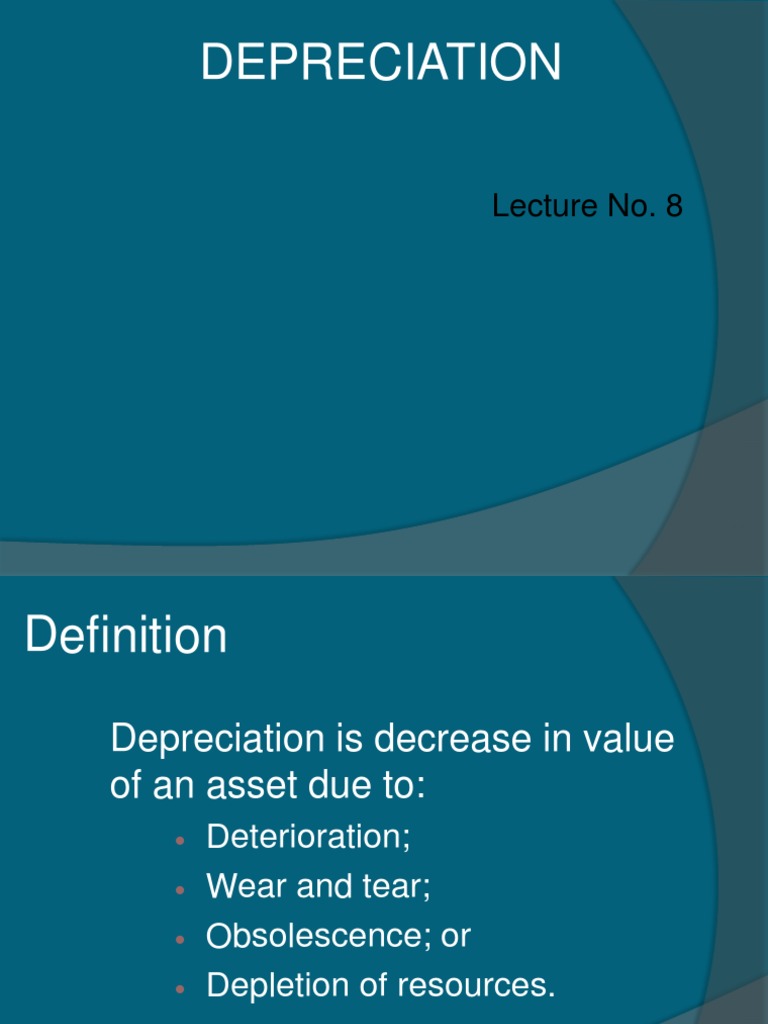 Depreciation Methods Guide: Straight Line, Declining Balance, SOYD and ...