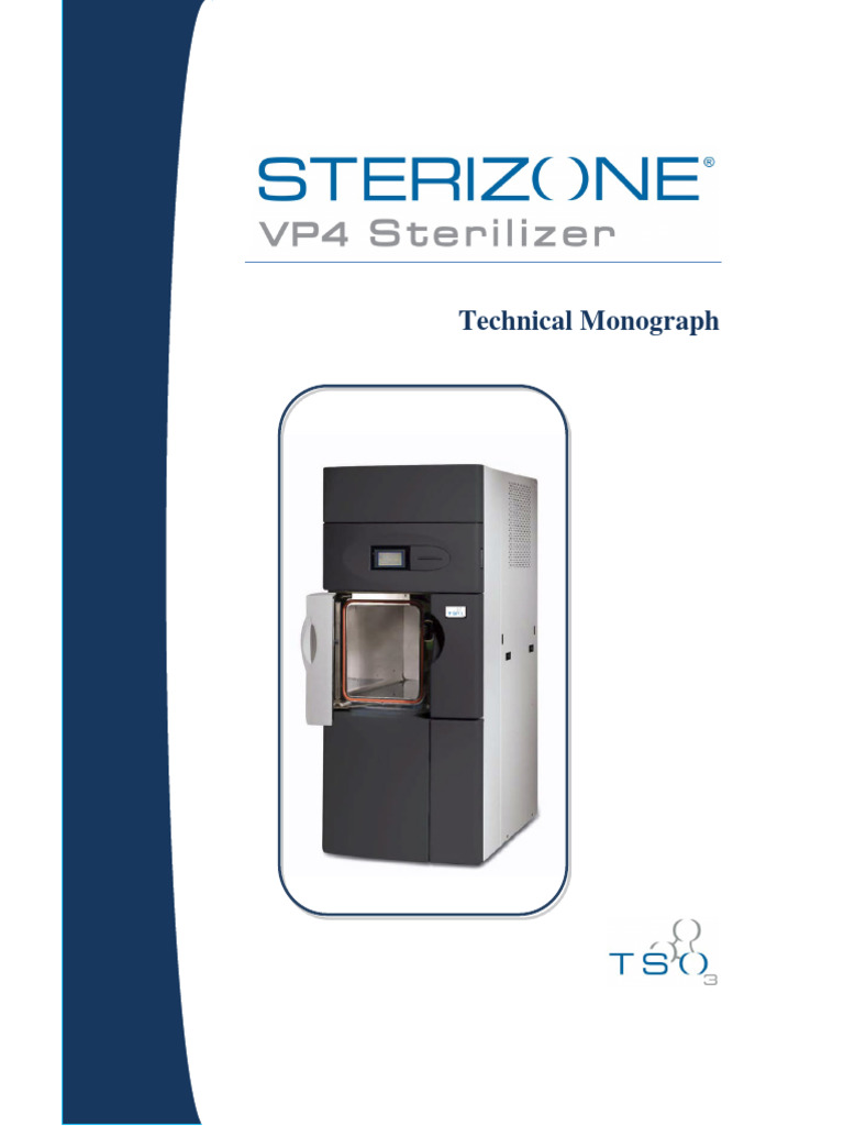 Tso3 Sterizone vp4 Sterilizer Technical Monograph | PDF | Sterilization ...