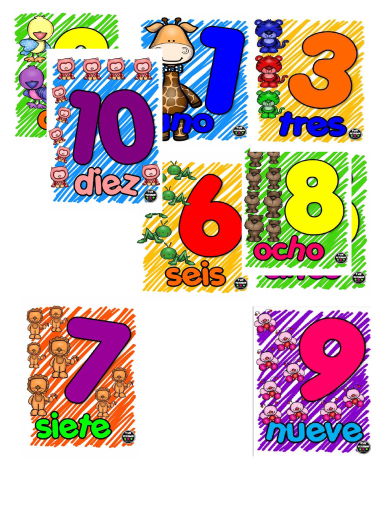 Números-1-10- | PDF